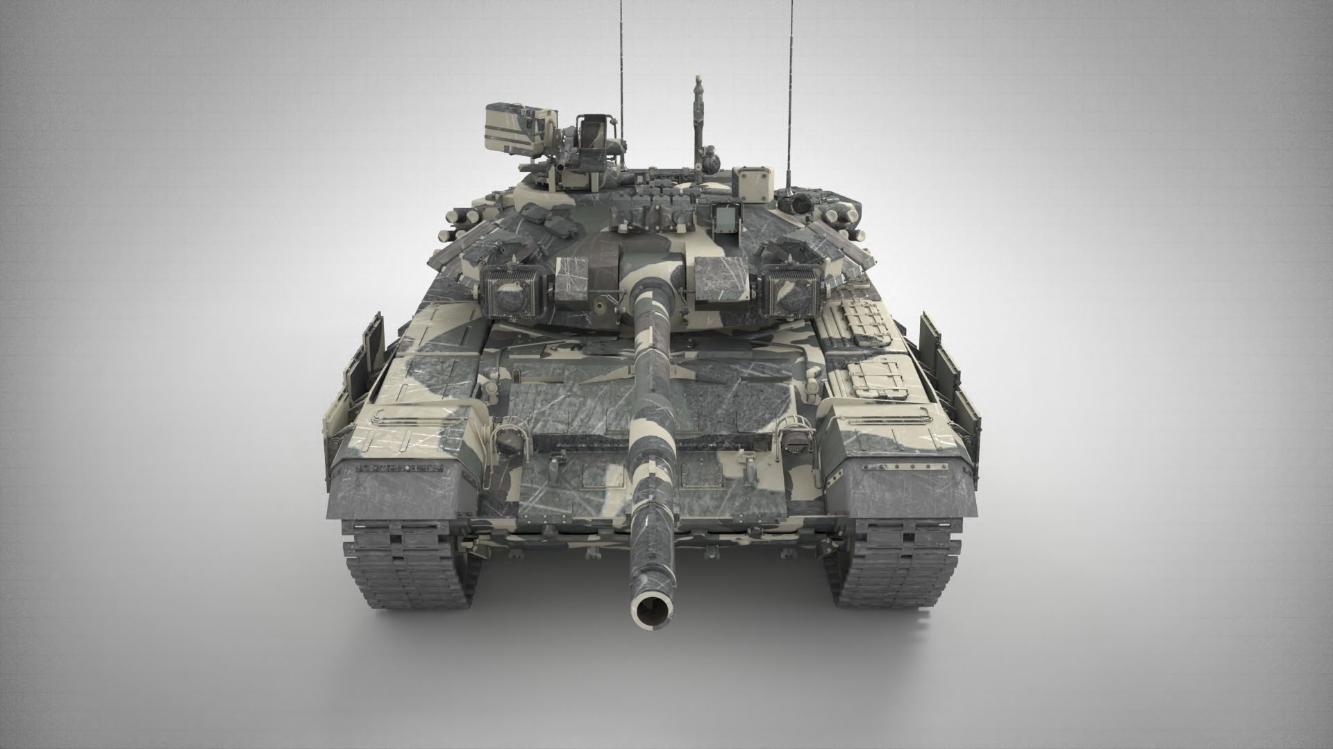 Modern Tank 3D model | CGTrader