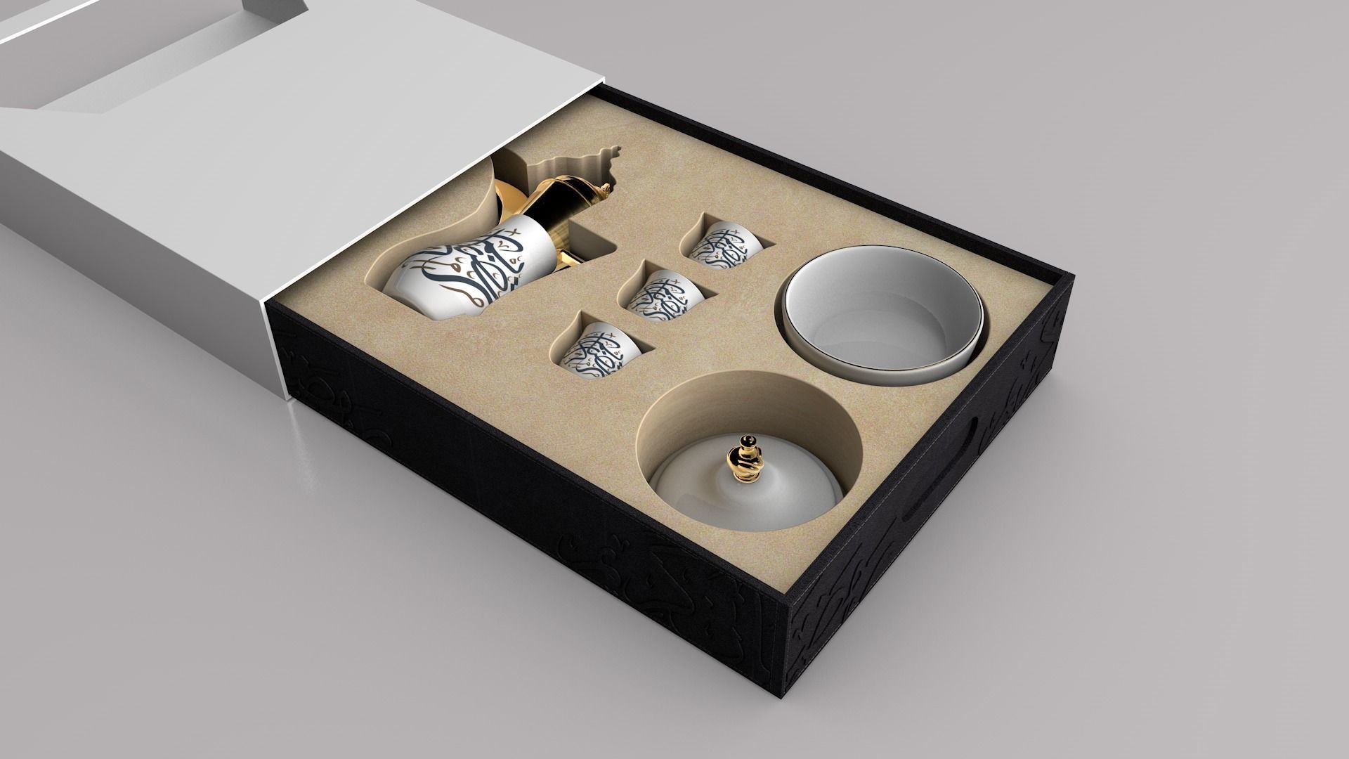 Arabic Gift Box 3D model | CGTrader