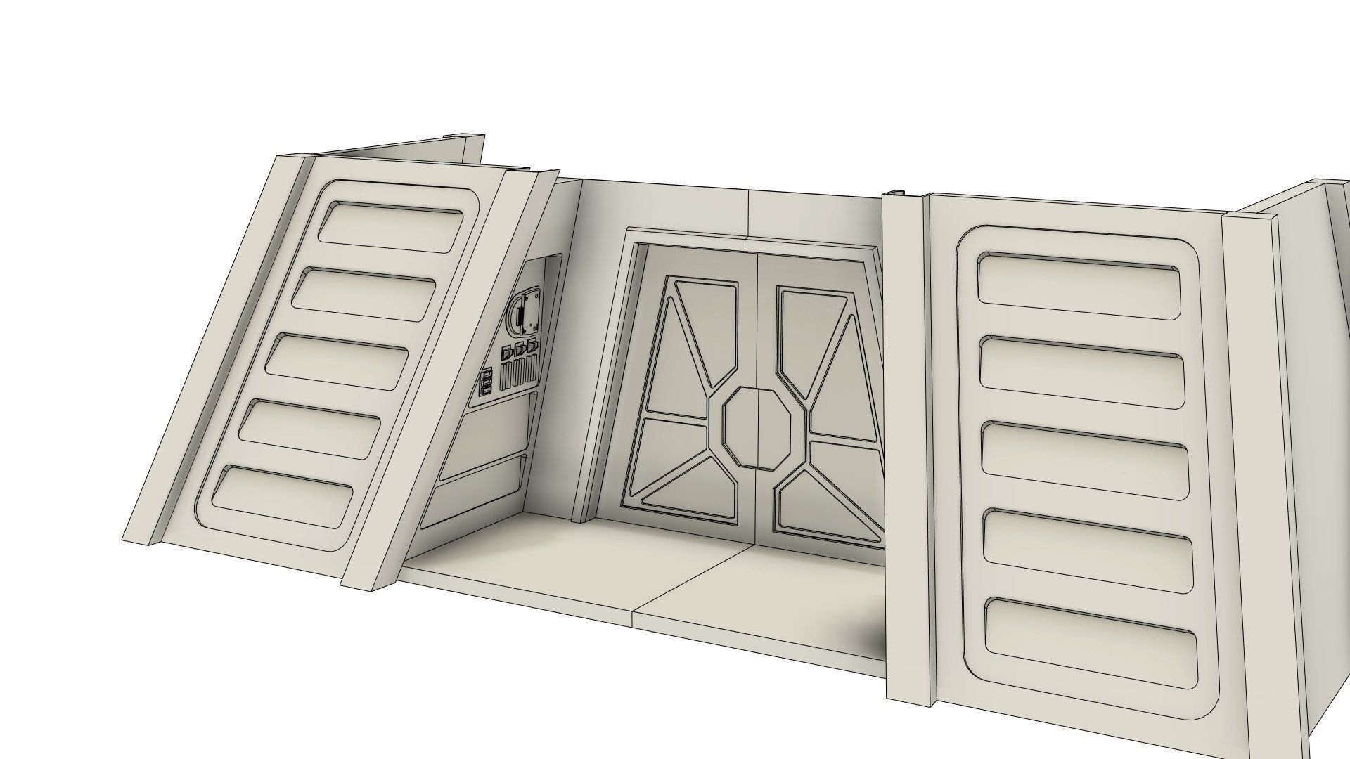 Endor Bunker 3D model 3D printable | CGTrader