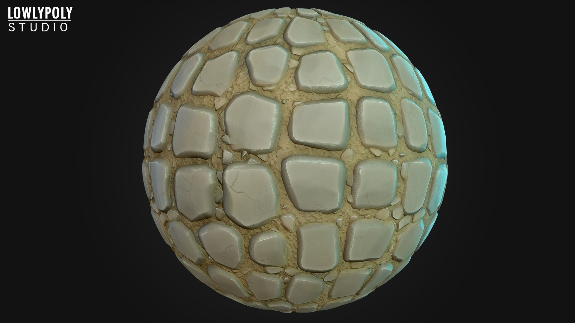 Texture Stylized Pavement Vol 151 - Hand Painted Textures VR / AR / low ...