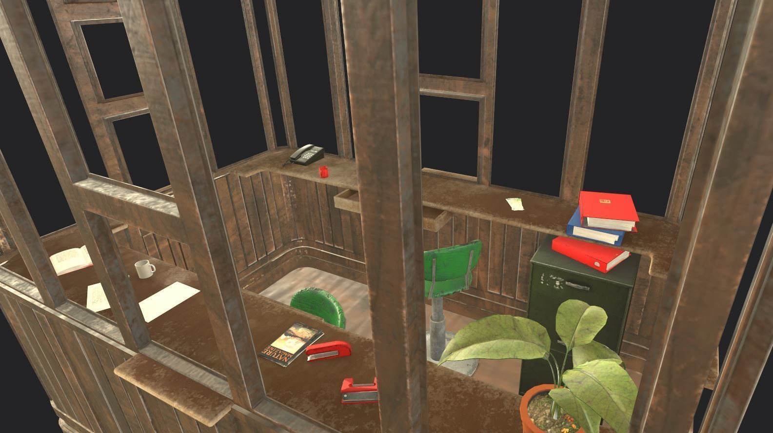 Ticket Booth 3D model | CGTrader