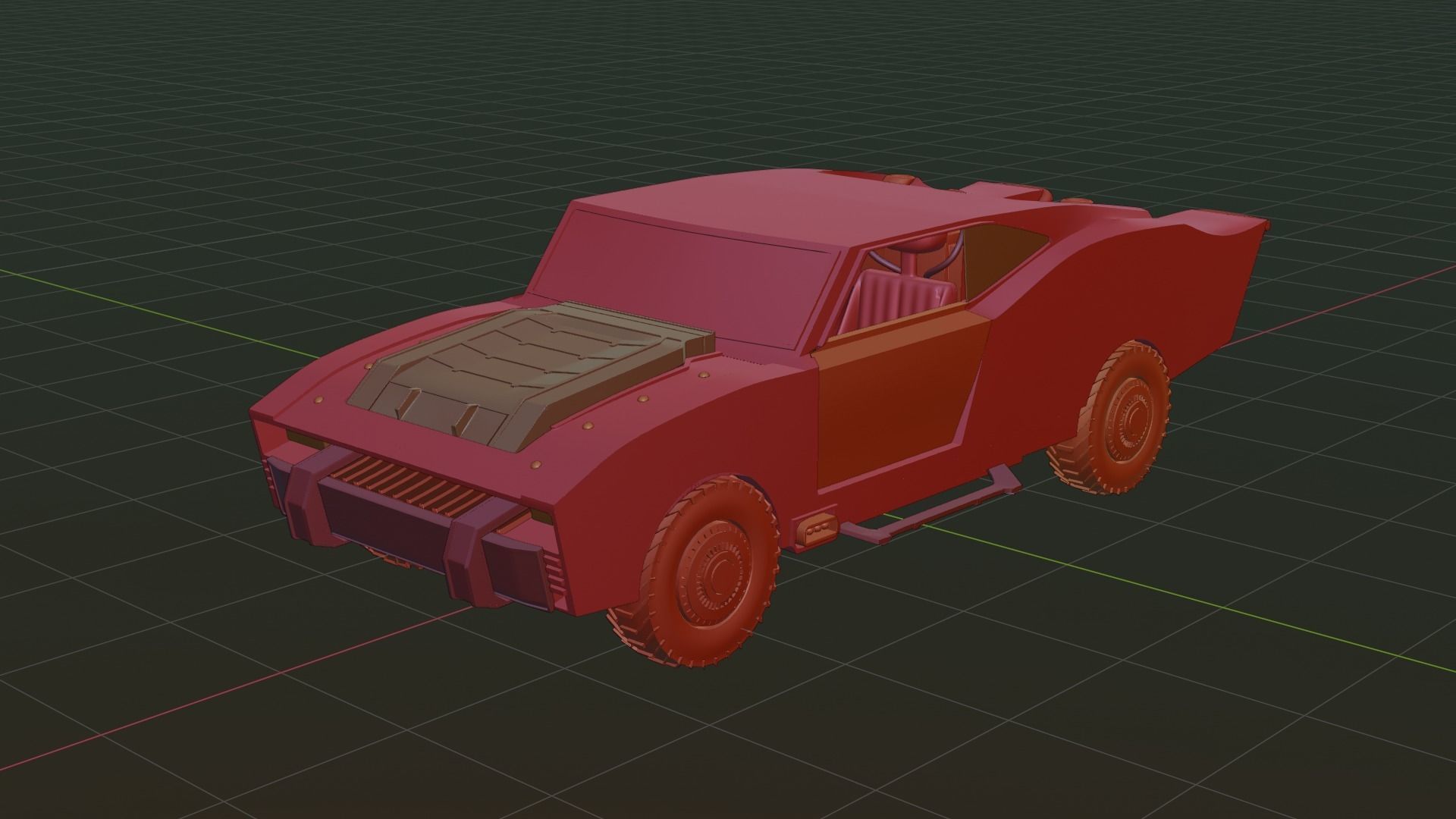 Batmobile - The Batman 2022 3D model | CGTrader