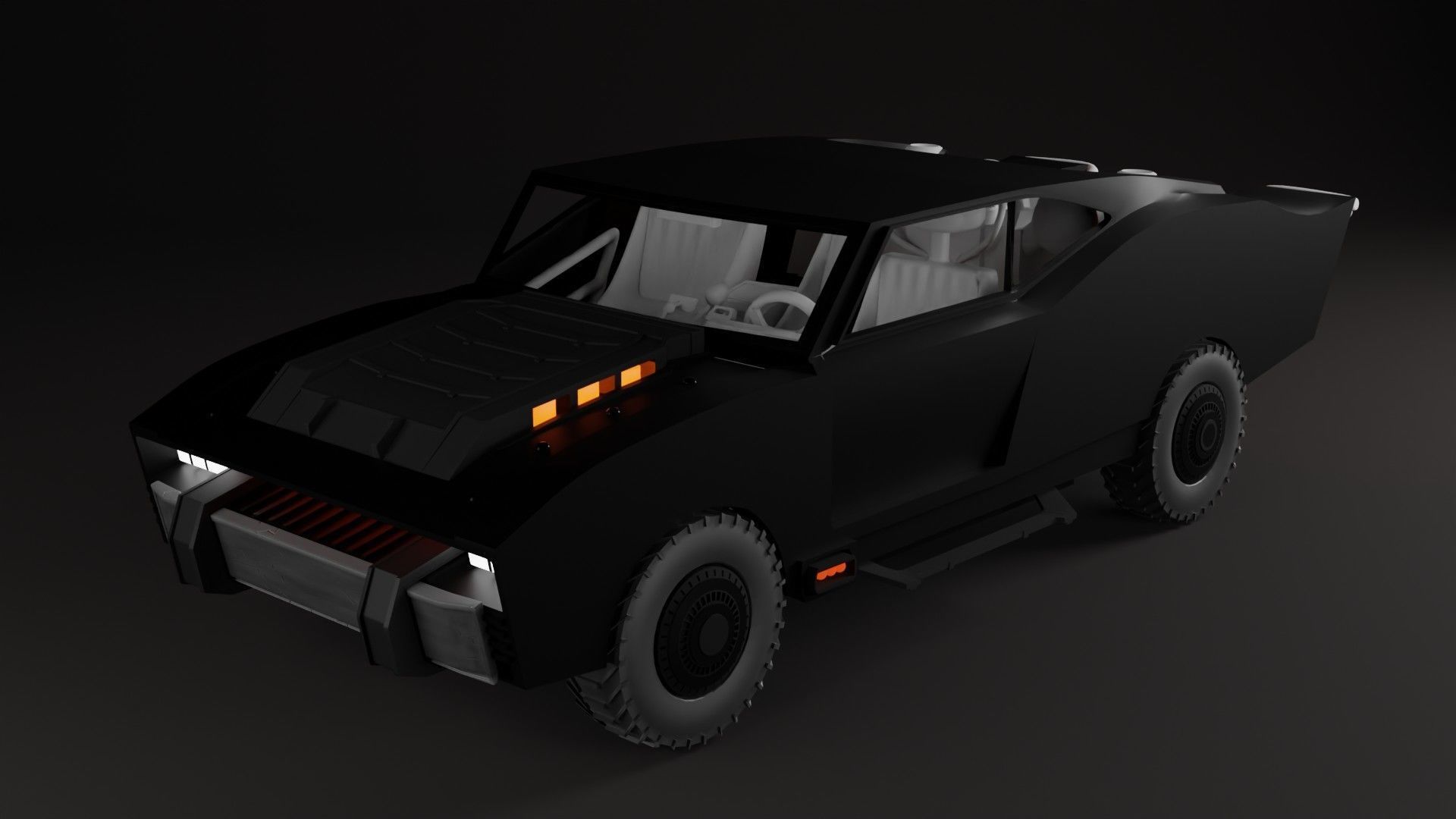 Batmobile - The Batman 2022 3D model | CGTrader