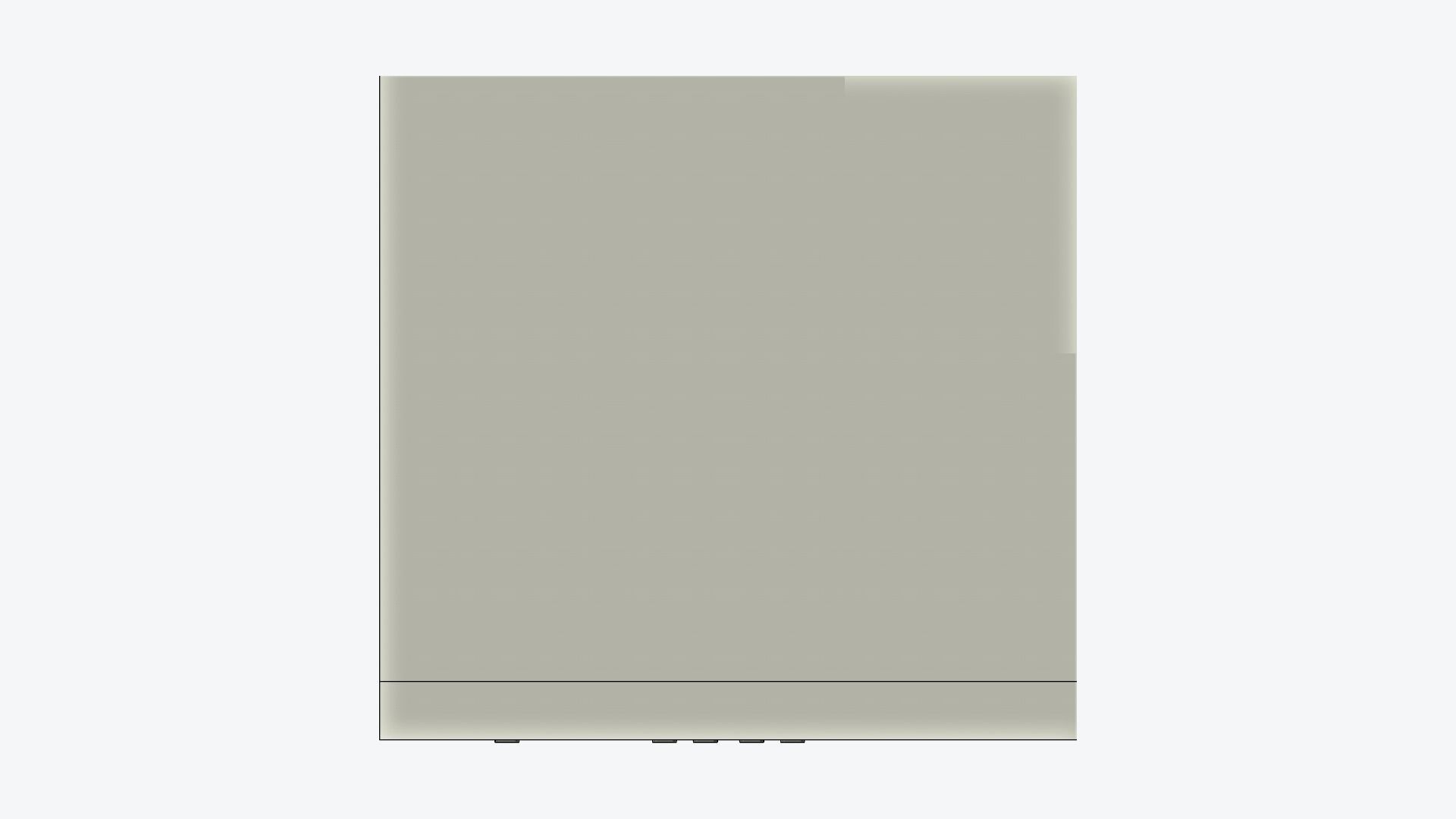 3D model Dishwasher - Modern - Semi Integrated - Appliance 017 VR / AR ...