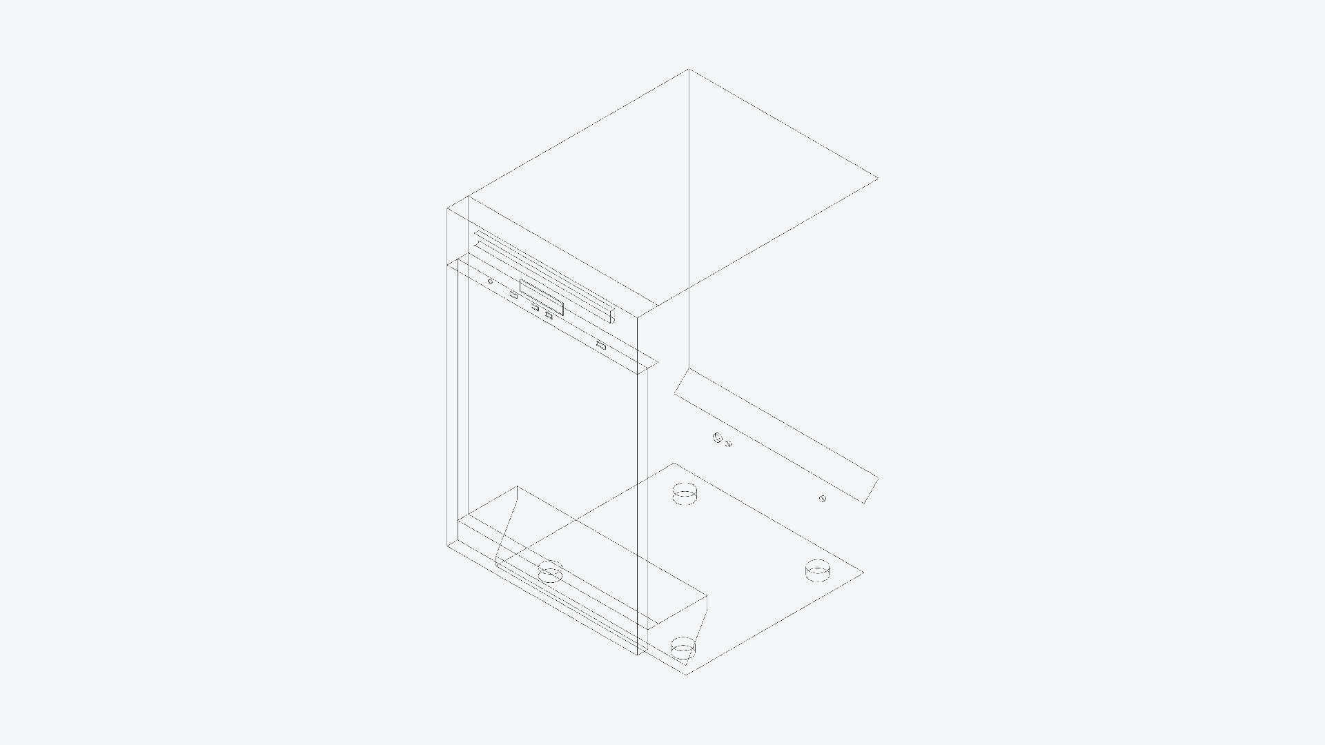 3D model Dishwasher - Modern - Semi Integrated - Appliance 018 VR / AR ...