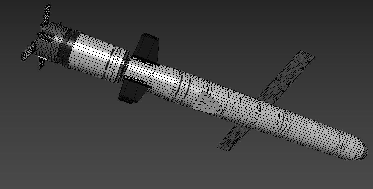 3D model 3M-54 Kalibr- 3M14 Biryuza VR / AR / low-poly | CGTrader