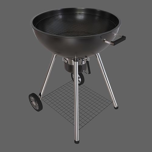 grill 3D model | CGTrader