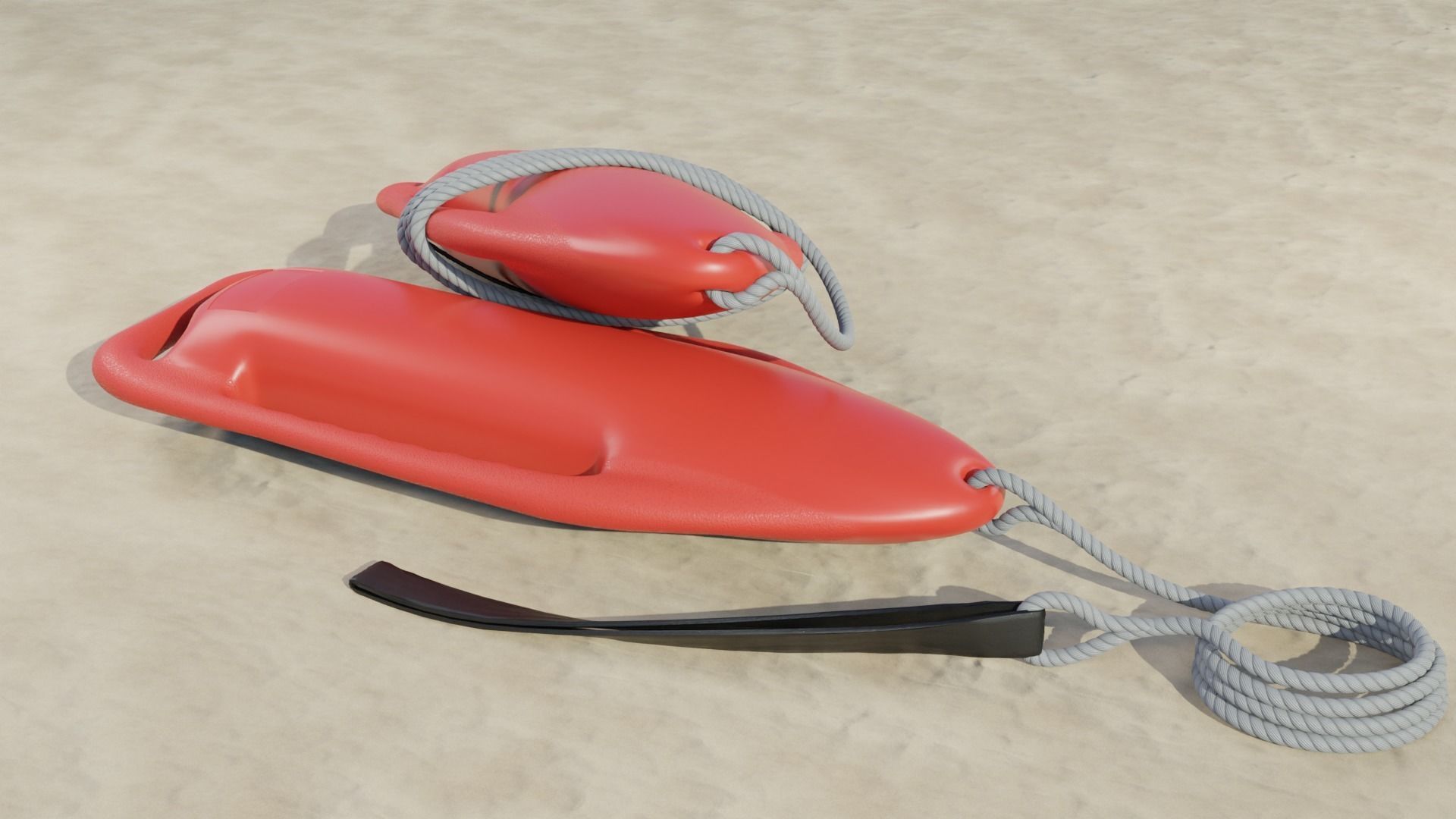 lifeguard torpedo buoy 3D model | CGTrader