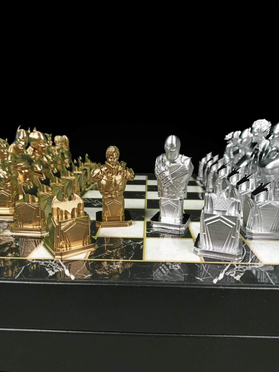 Batman Vs Joker CHESS Set 3D model 3D printable | CGTrader