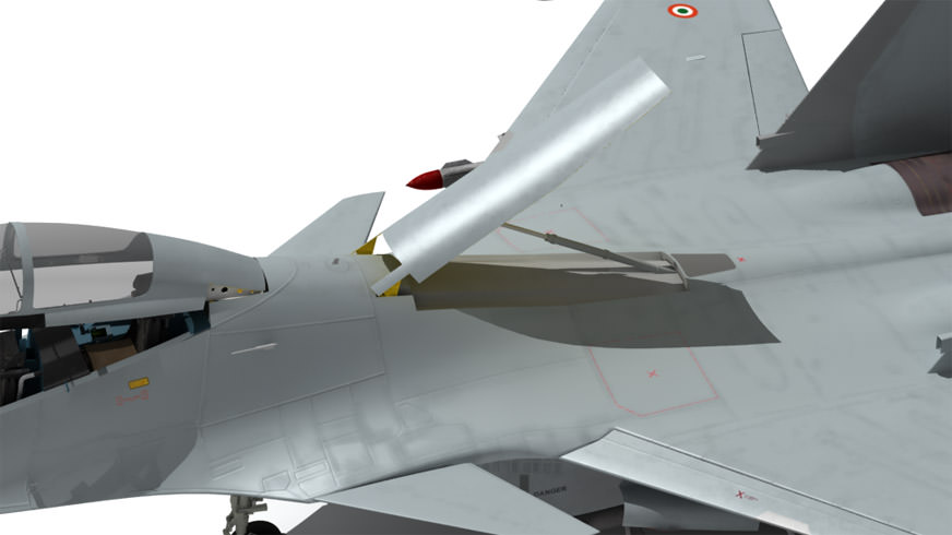 Su-30MKI 3D Model MAX | CGTrader.com