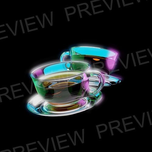 3D model Animated HD Tea Icon VR / AR / low-poly | CGTrader