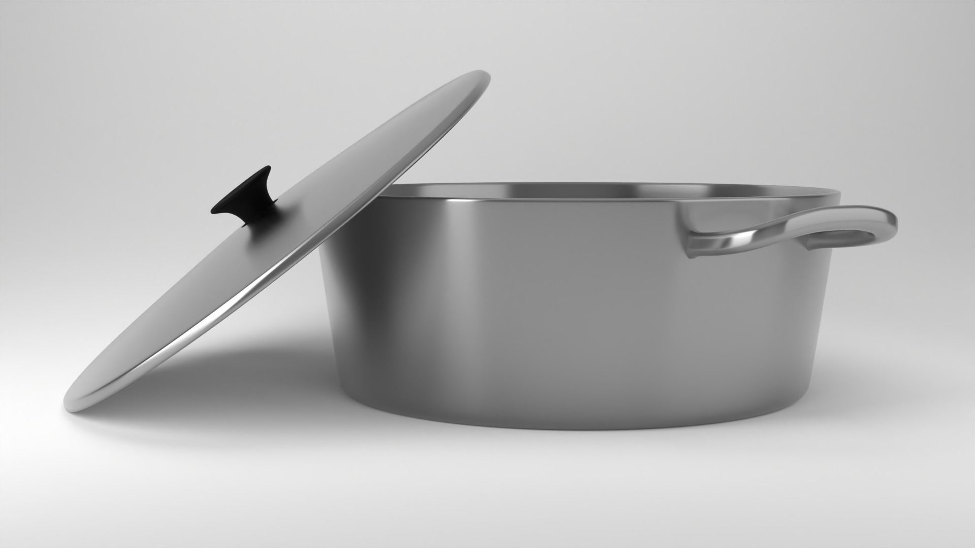 3D model Cooking Pot VR / AR / low-poly | CGTrader