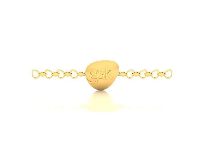 Gsk Bracelet 3D model 3D printable | CGTrader
