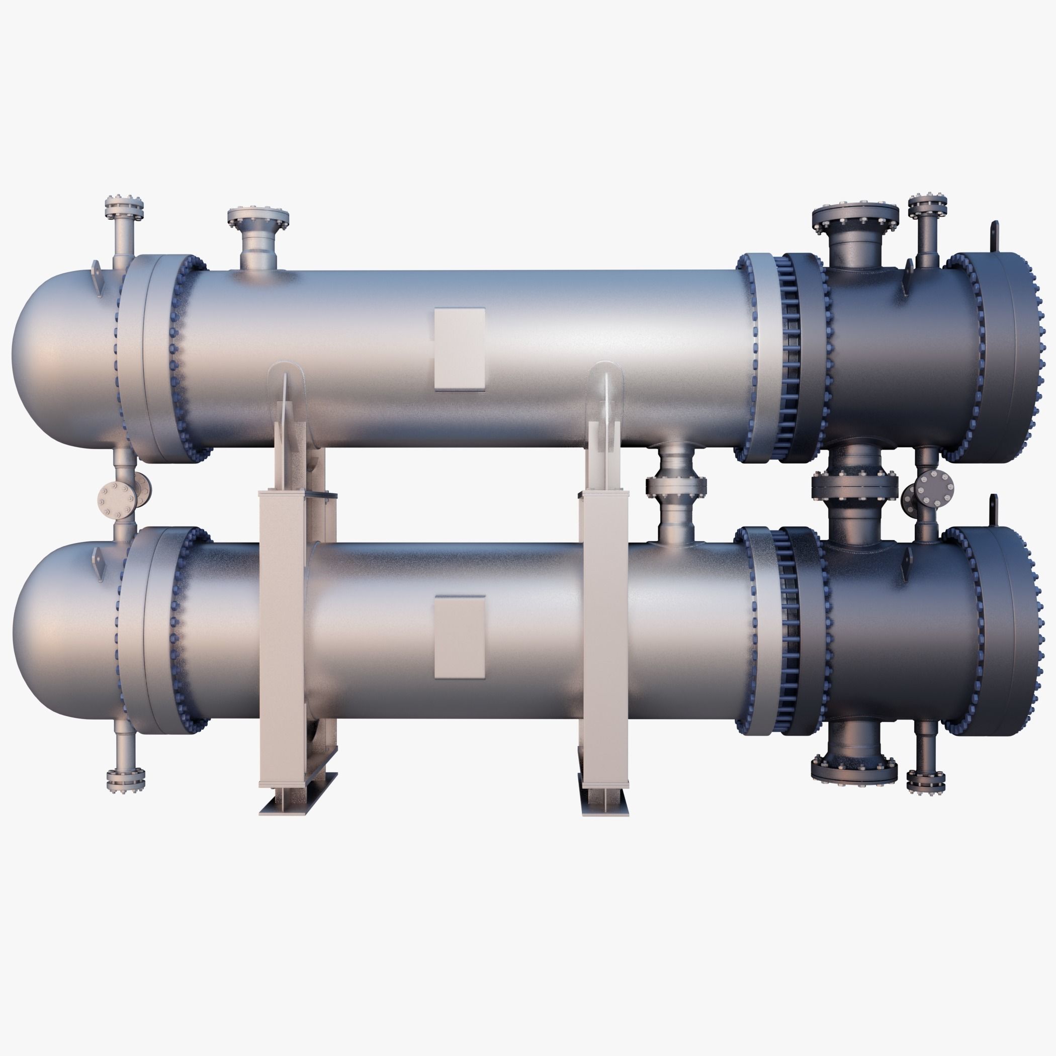 Heat Exchanger Highly Detailed 3D model | CGTrader