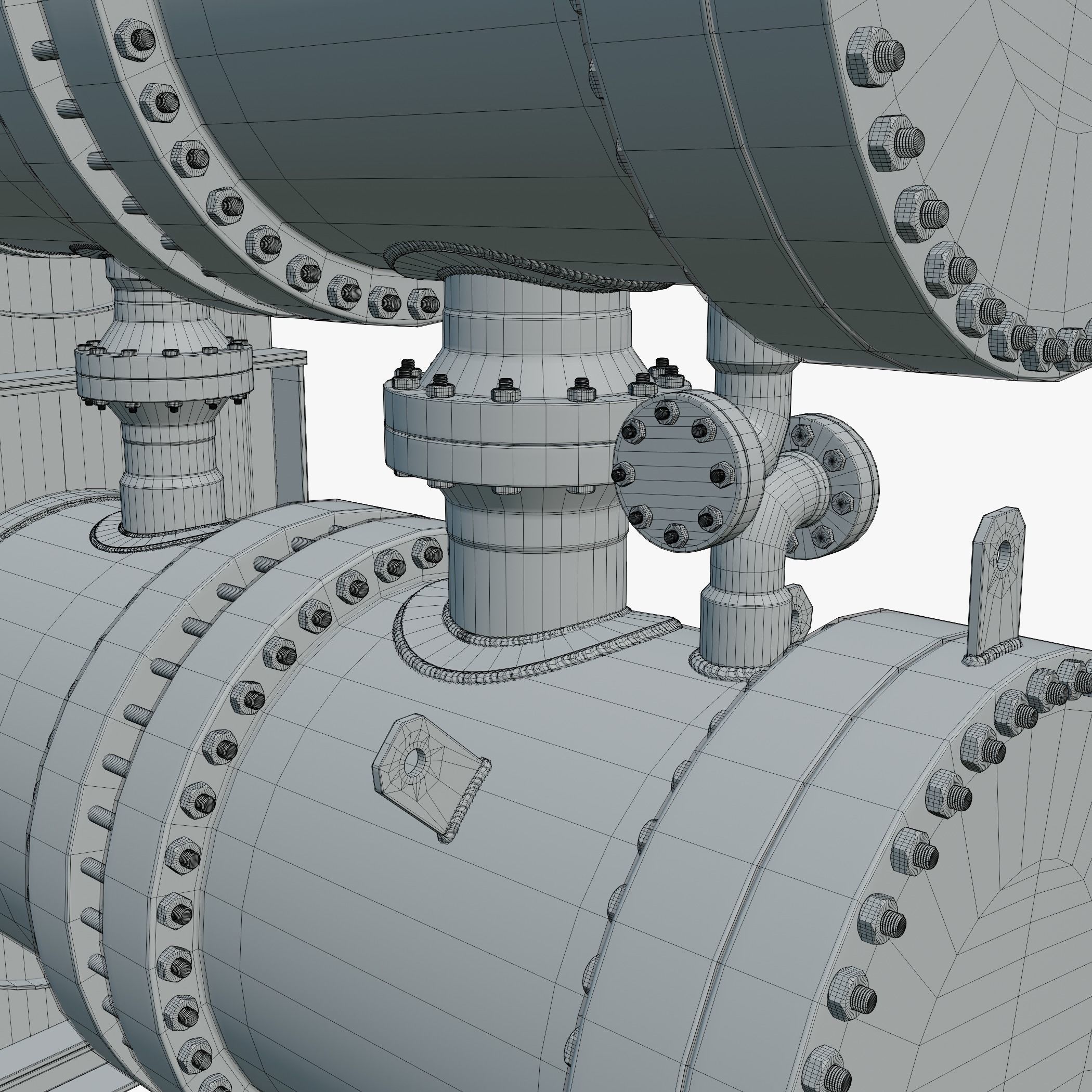 Heat Exchanger Highly Detailed 3D model | CGTrader