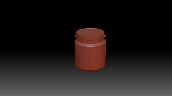 Pill box free 3D model | CGTrader