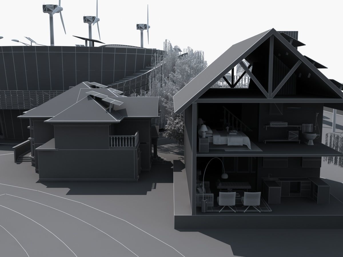 Sand Table of City 3D model | CGTrader