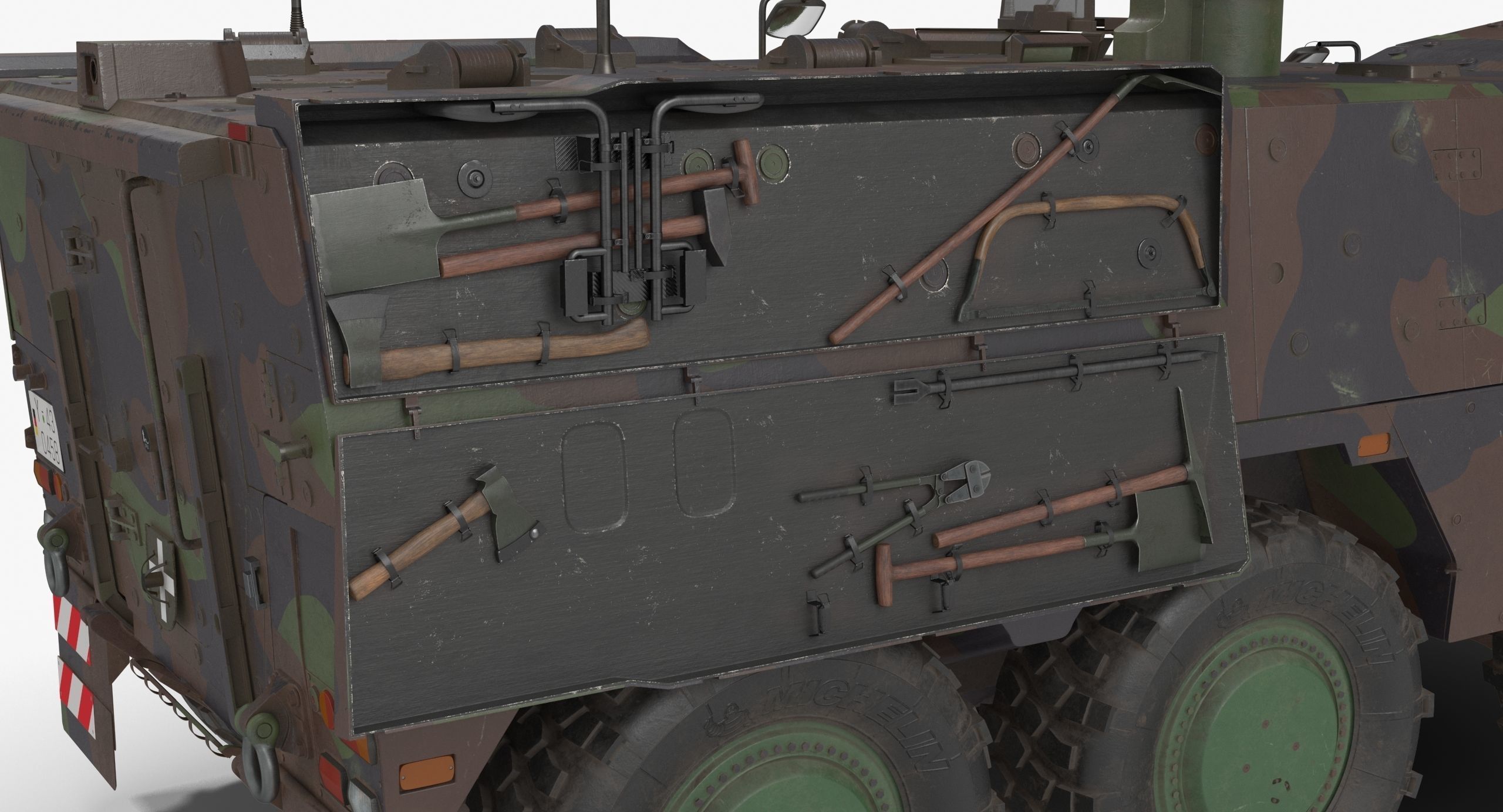 APC Boxer Brown Clean 3D model | CGTrader