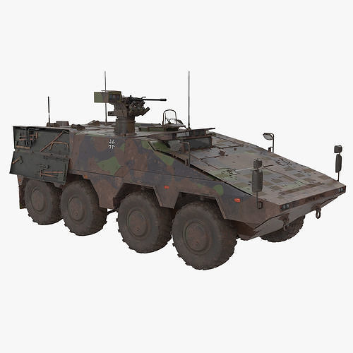 APC Boxer Brown Dirt 3D model | CGTrader