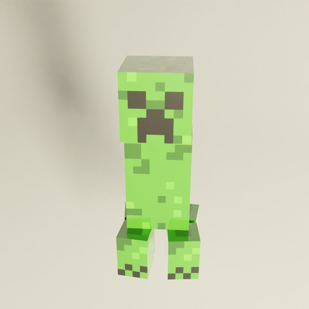 Minecraft Creeper 3D model | CGTrader