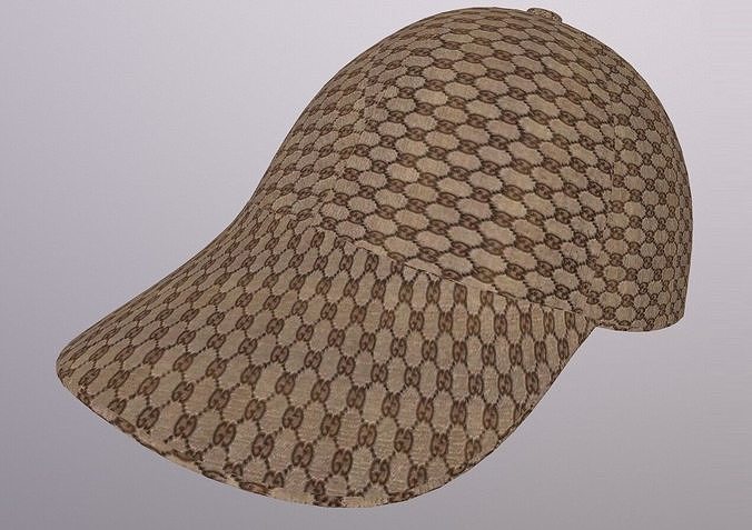 3D model GUCCI CAP PBR VR / AR / low-poly | CGTrader