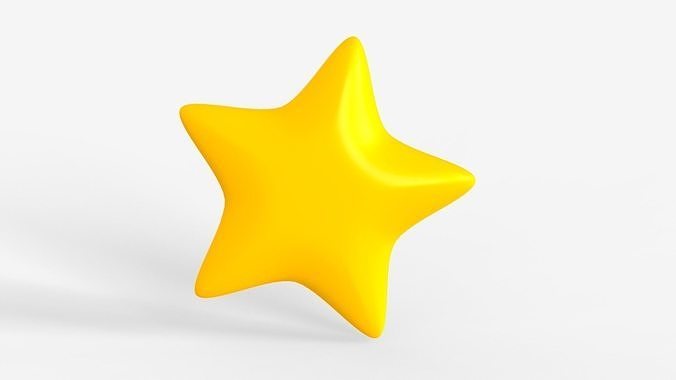 Toon Star 3D model | CGTrader