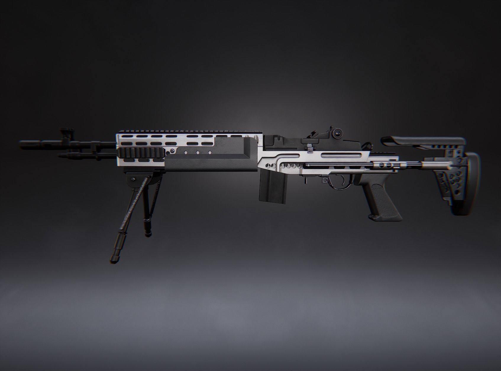 3D model AAA MK14 Game Ready PBR VR / AR / low-poly | CGTrader