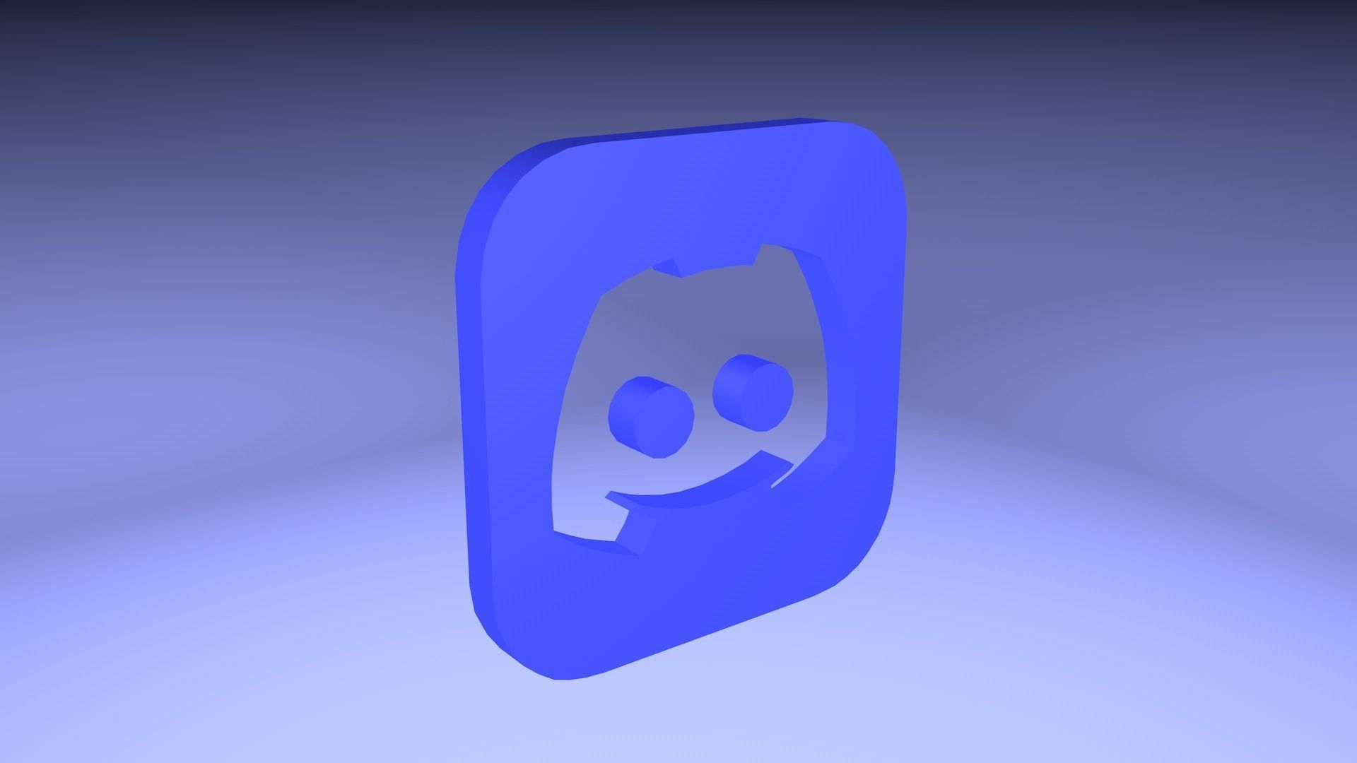 Discord logo 3D model | CGTrader