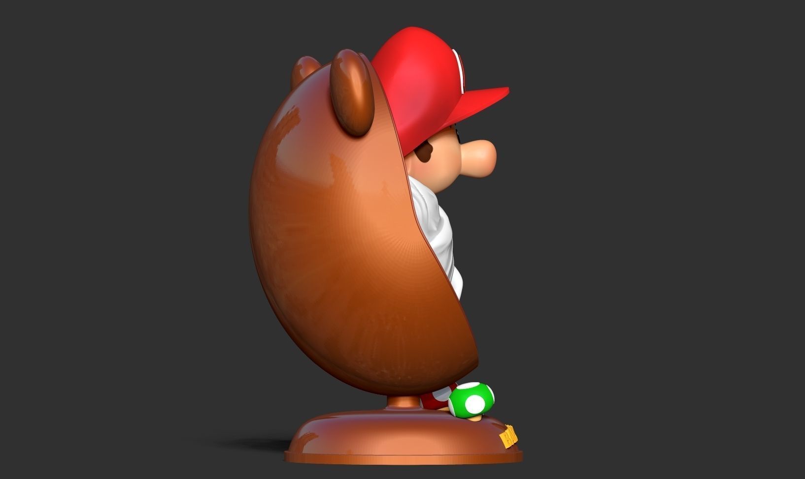 Baby Mario 3D model 3D printable | CGTrader