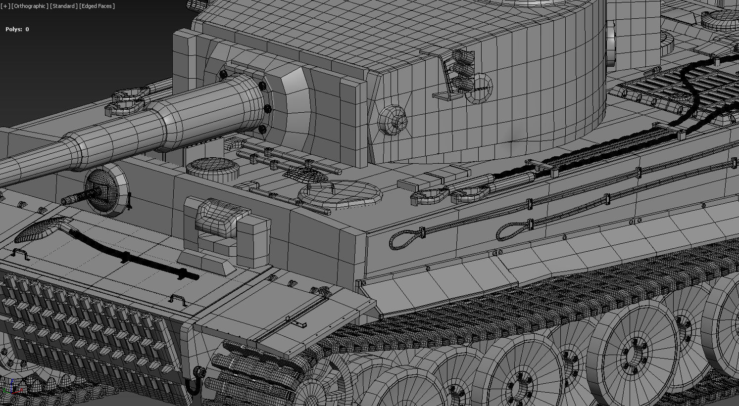 Tiger Tank 1 3D model | CGTrader