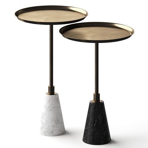 Arteriors Celeste Accent Side Table 3D model | CGTrader