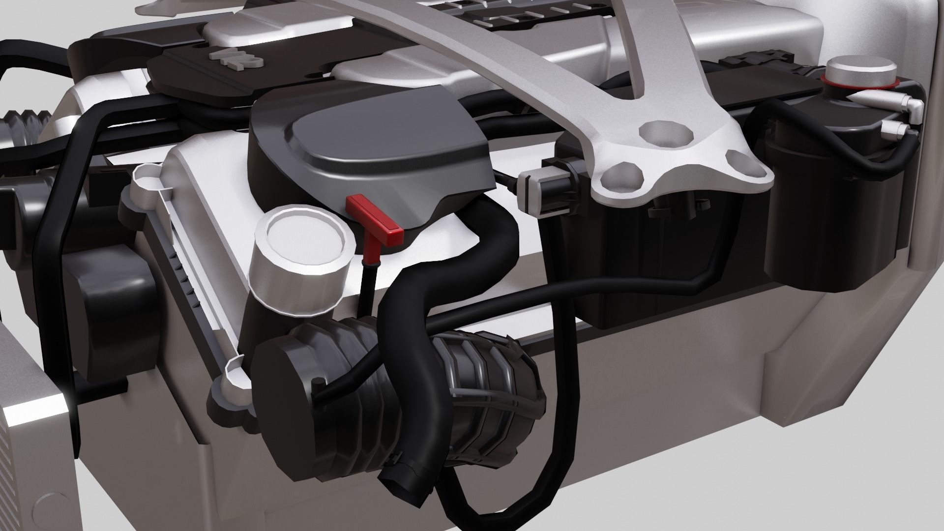 Car Engine 3D model | CGTrader