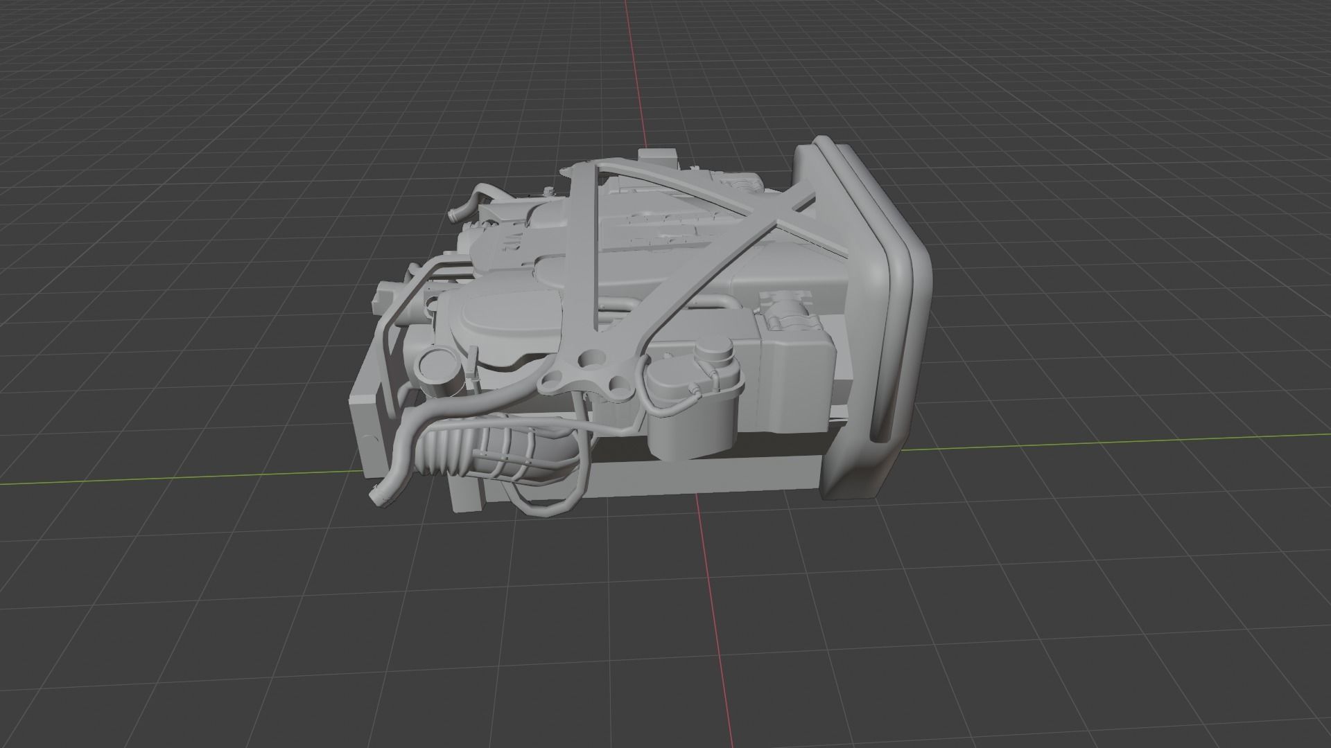 Car Engine 3D model | CGTrader