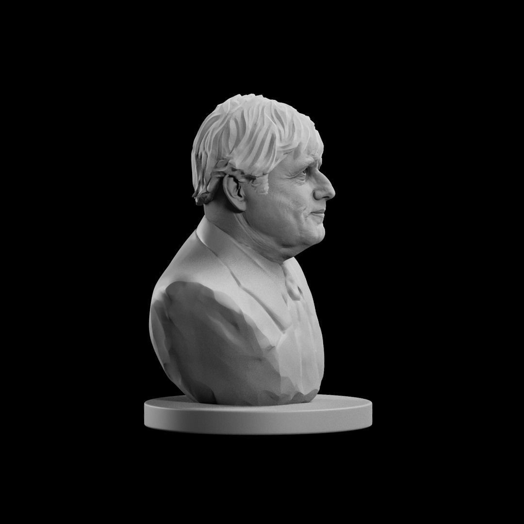 Boris Johnson 3D model 3D printable | CGTrader