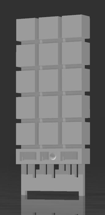 Terminator T-800 CPU chip 3D model 3D printable | CGTrader