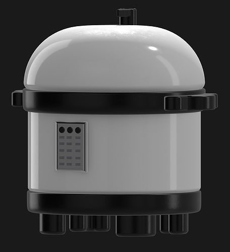 Instant Pot free 3D model | CGTrader