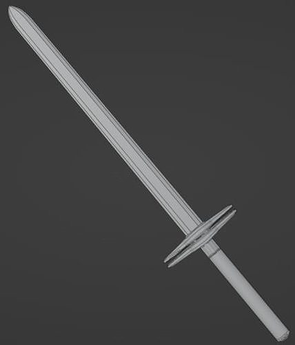 Long Sword-Lazarus 3D model | CGTrader