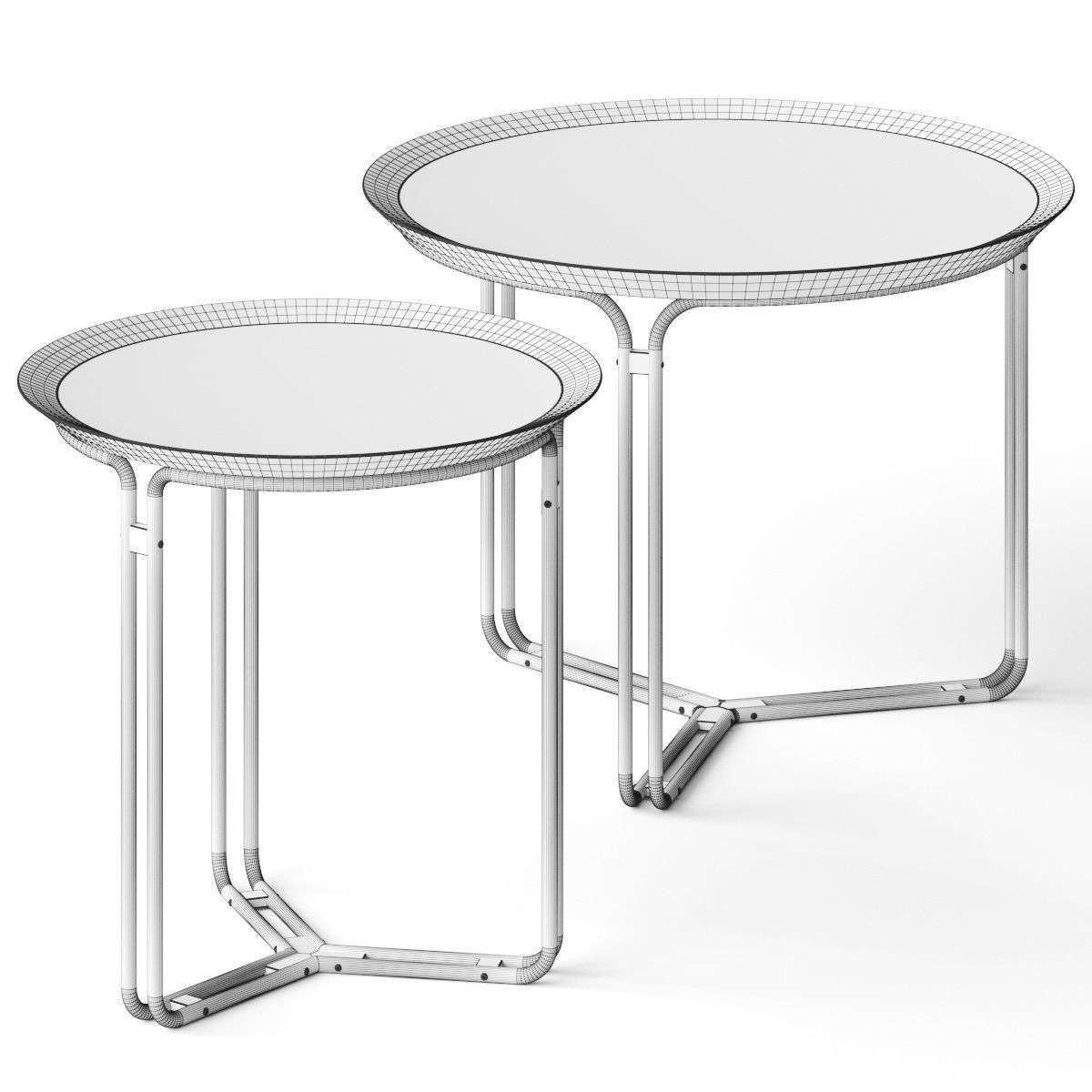 Stellar Works QT Coffee Table 3D model | CGTrader