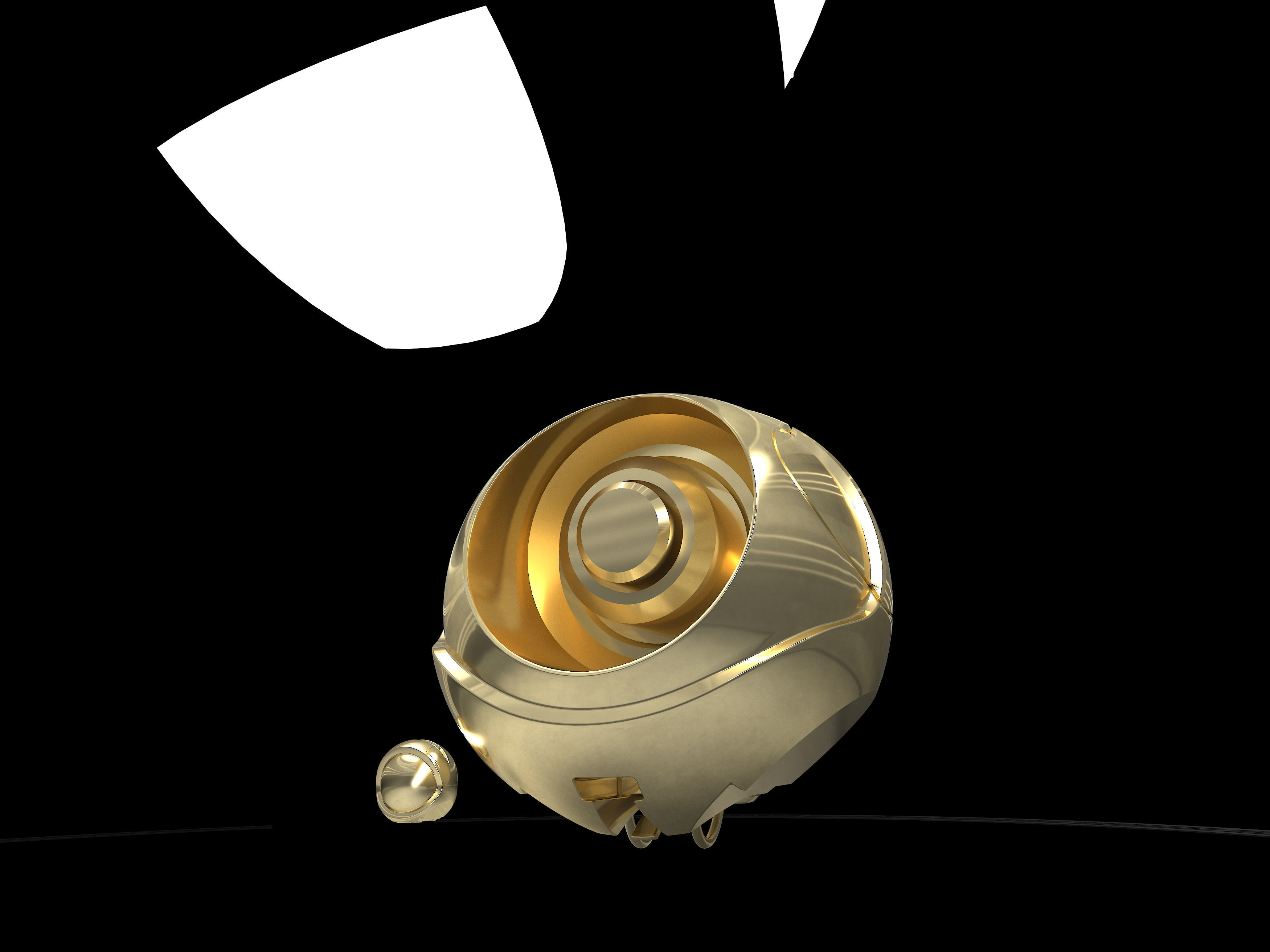 Synthetic metal glanz gold Yellow Texture | CGTrader