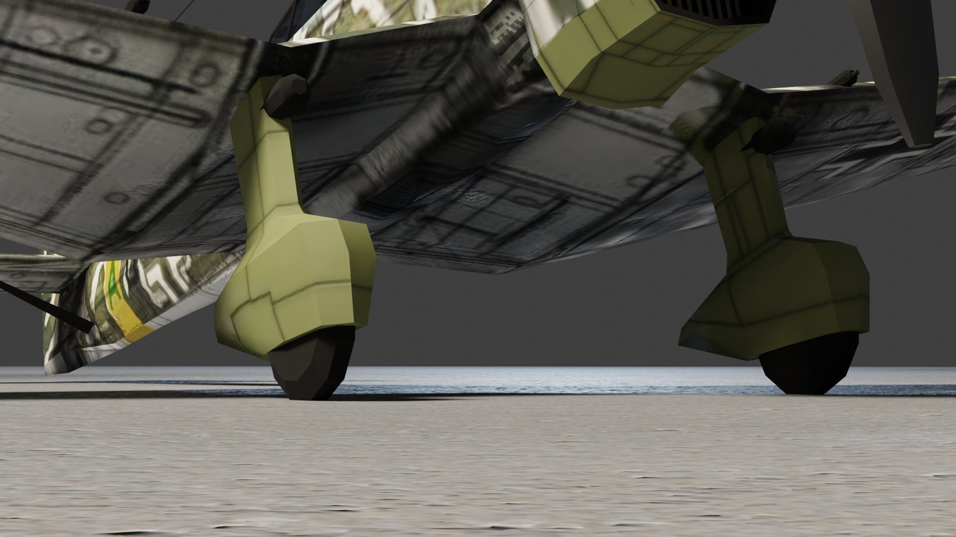 3D model Junkers Ju-87 Stuka WW2 bomber VR / AR / low-poly | CGTrader