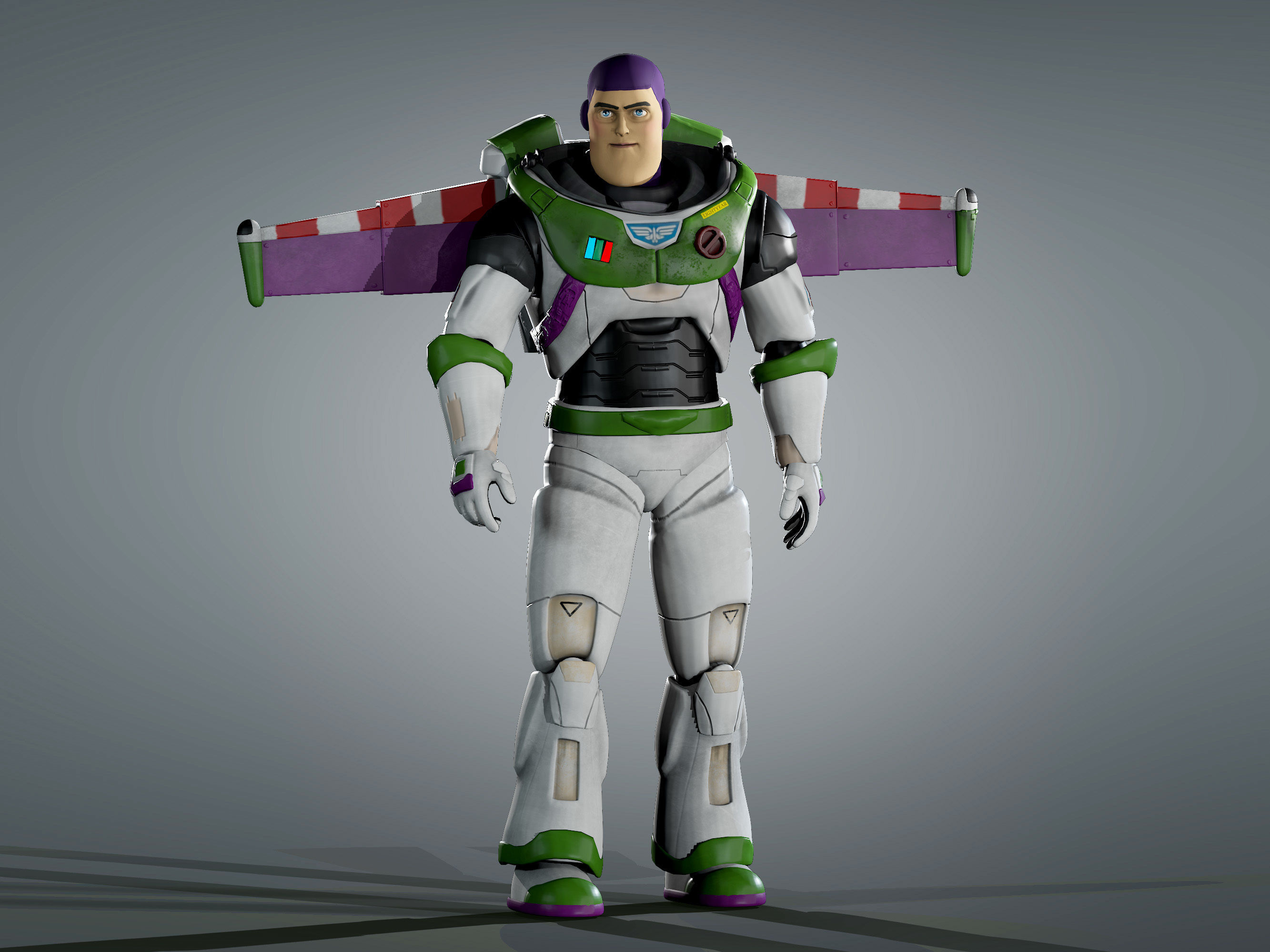 3D model Buzz Lightyear From Movie VR / AR / low-poly rigged | CGTrader