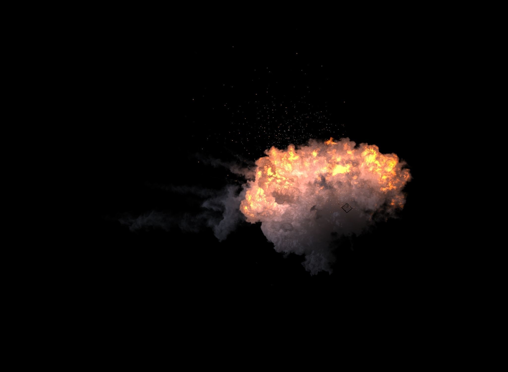 Air and Space Explosions - 28 mov footages collection Texture Texture ...