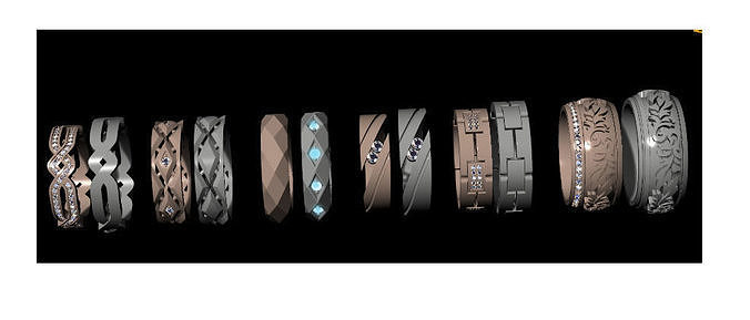 Ring pac 3D model 3D printable | CGTrader