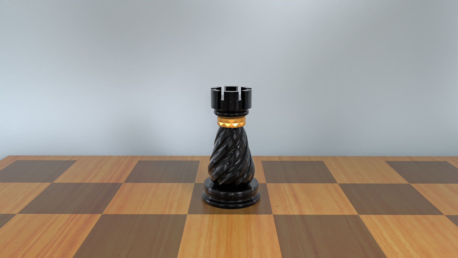 Rook 3D Luxury Chess Pieces 3D Print Model 3D print model 3D model 3D ...