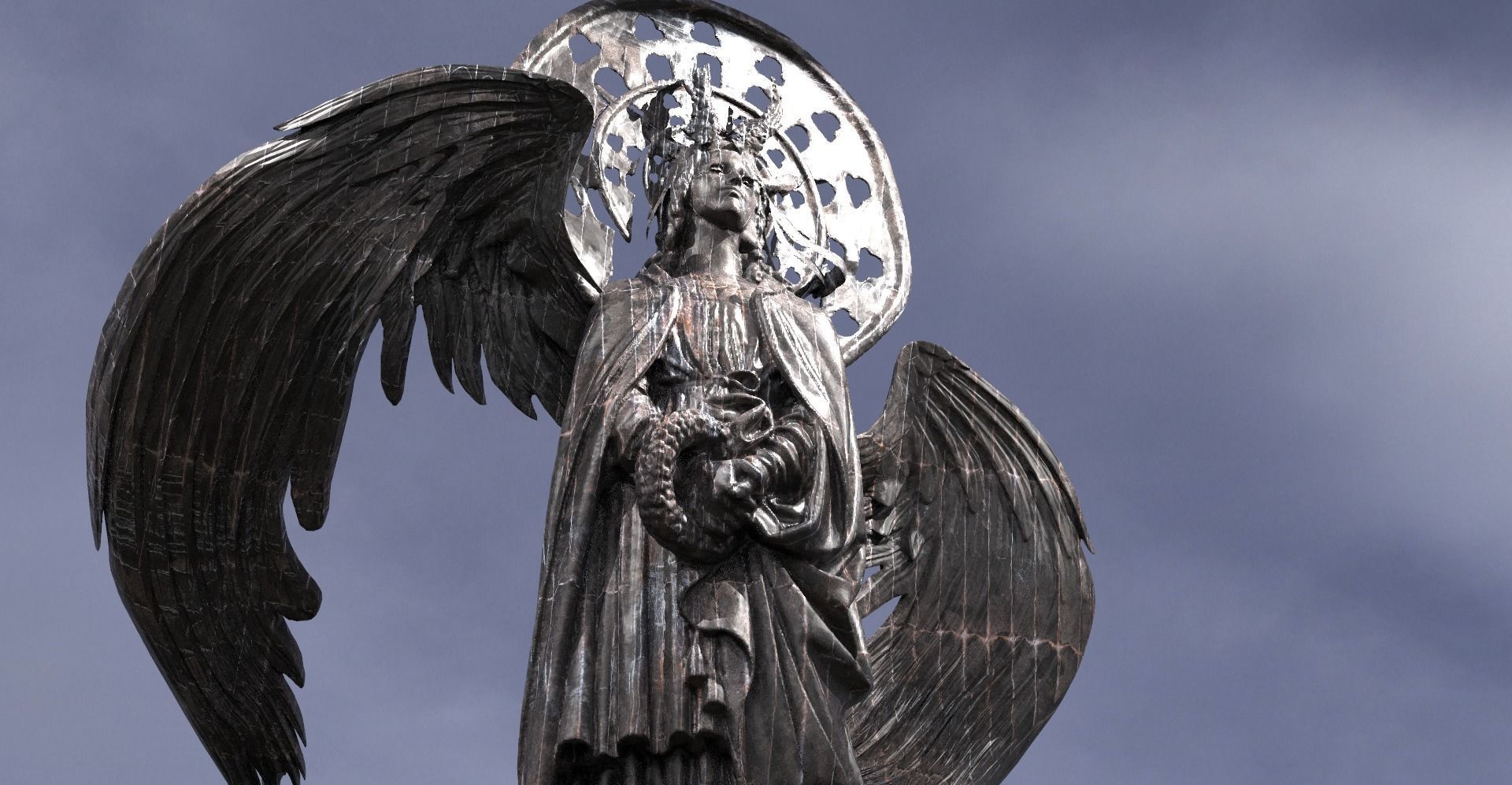 Devine Angel of Heaven power 3D model | CGTrader