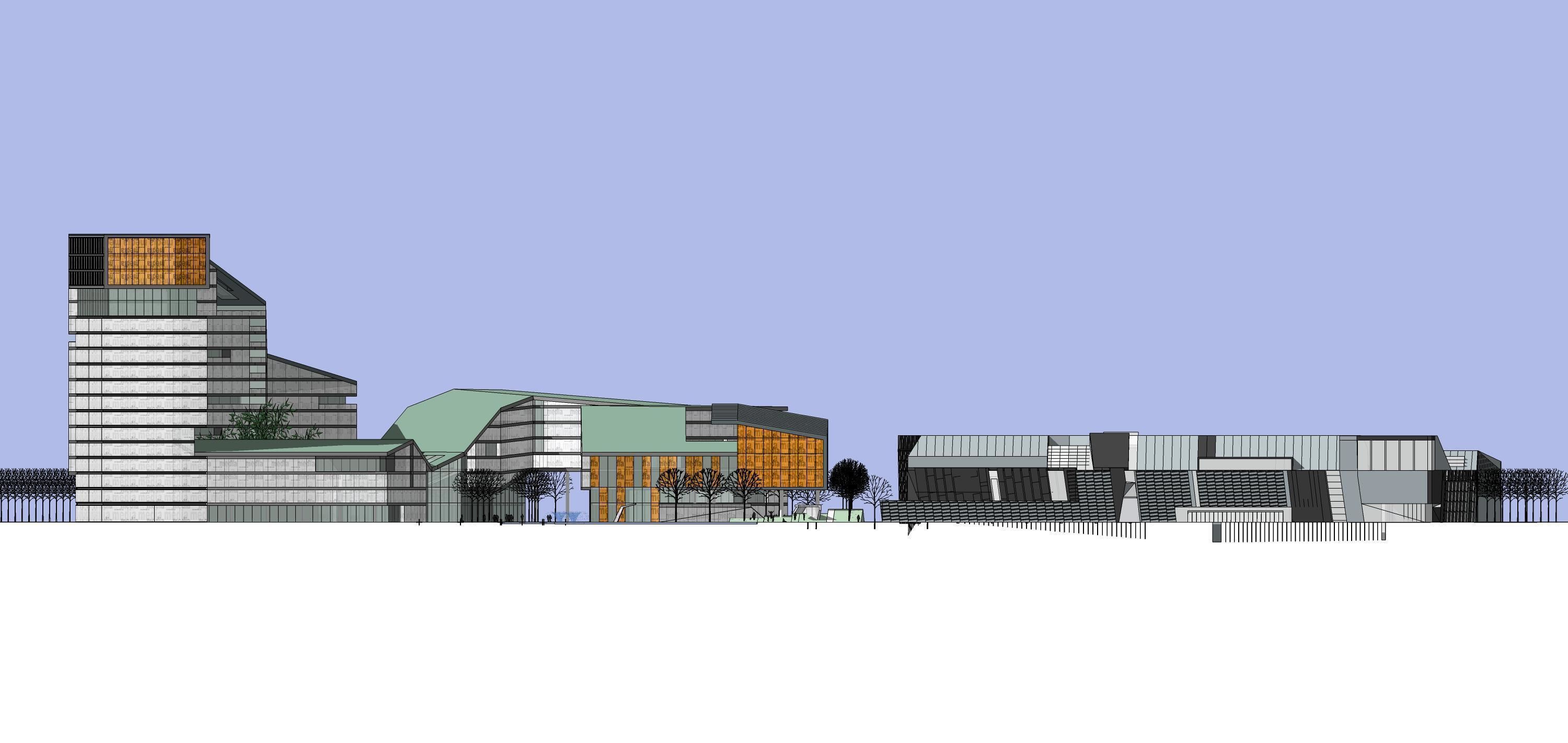 Sketchup Building V1 3D model | CGTrader