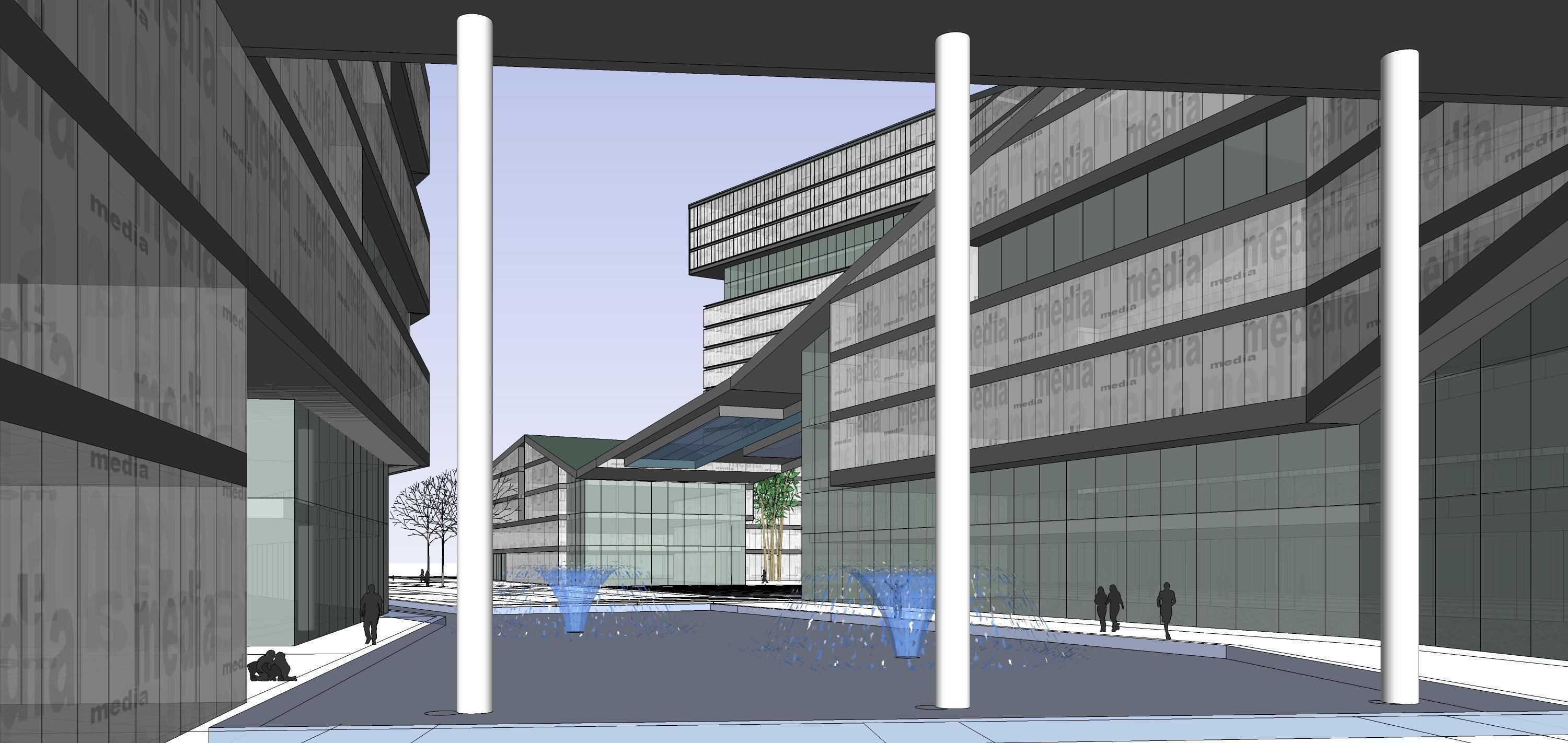 Sketchup Building V1 3D model | CGTrader