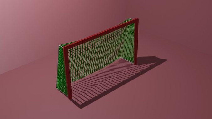 Goal post free 3D model animated | CGTrader