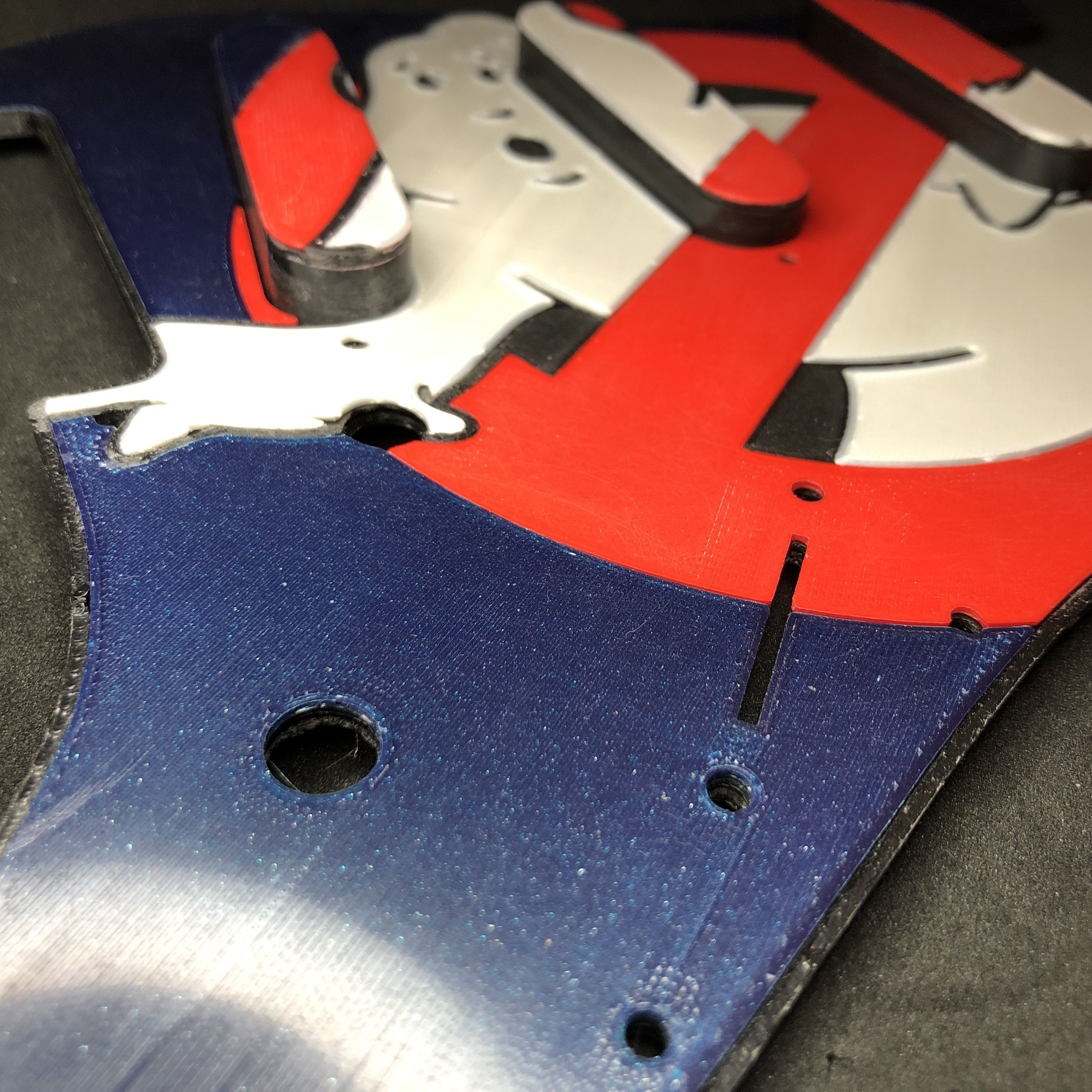 Ghostbusters Logo Scratchplate for Fender Stratocaster 3D model 3D ...