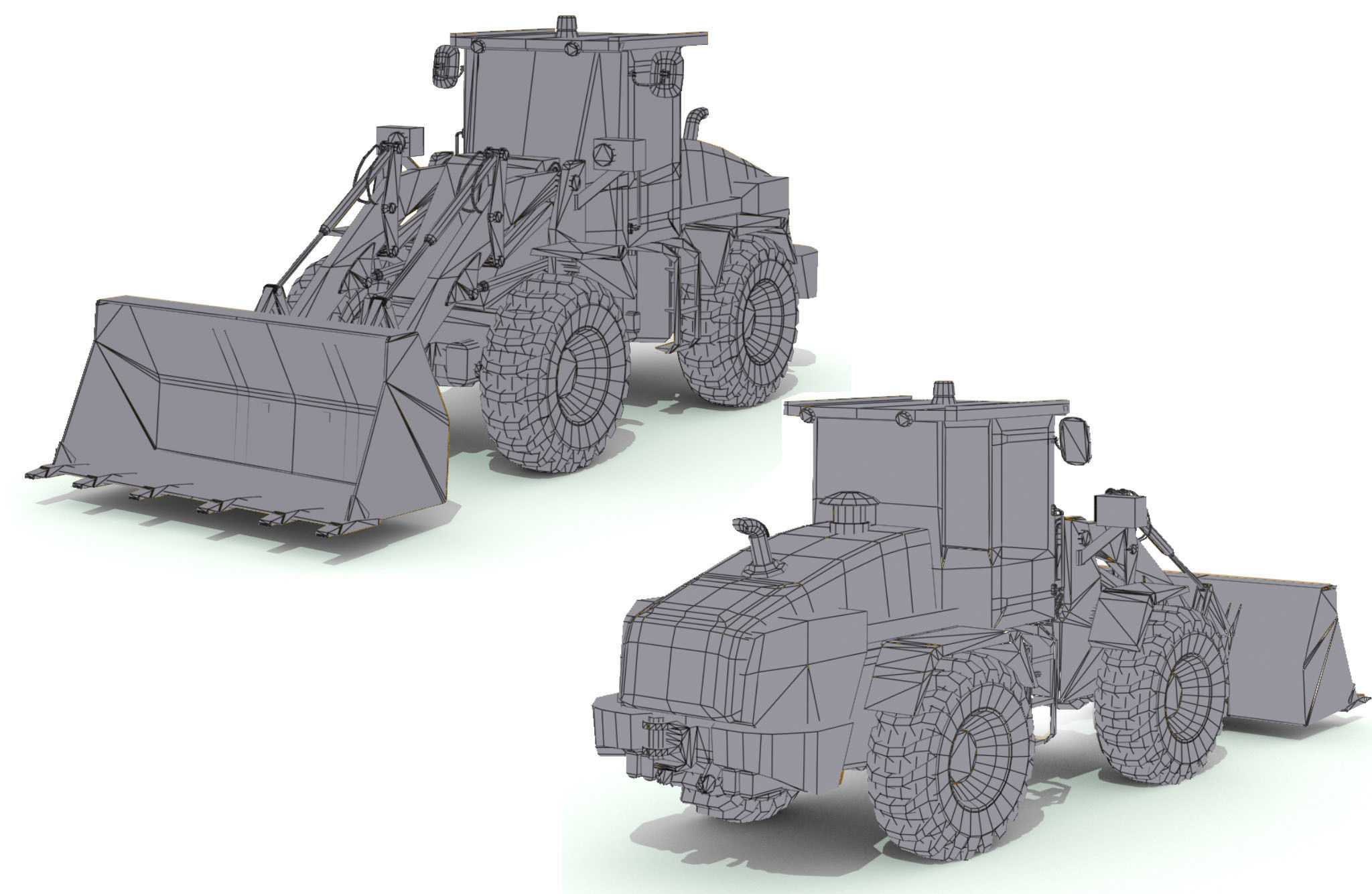 3D model Construction Vehicles Pack VR / AR / low-poly | CGTrader